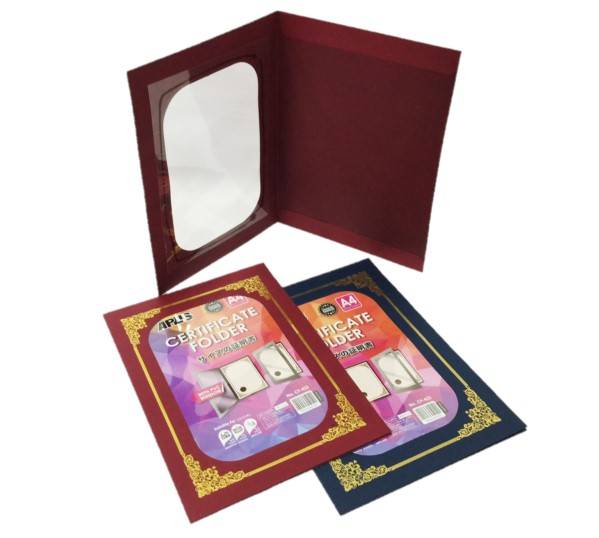 CF422 Aplus A4 Certificate Folder With Window